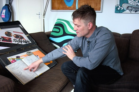 Aphex Twin logo designer Paul Nicholson shows more unseen sketches ...