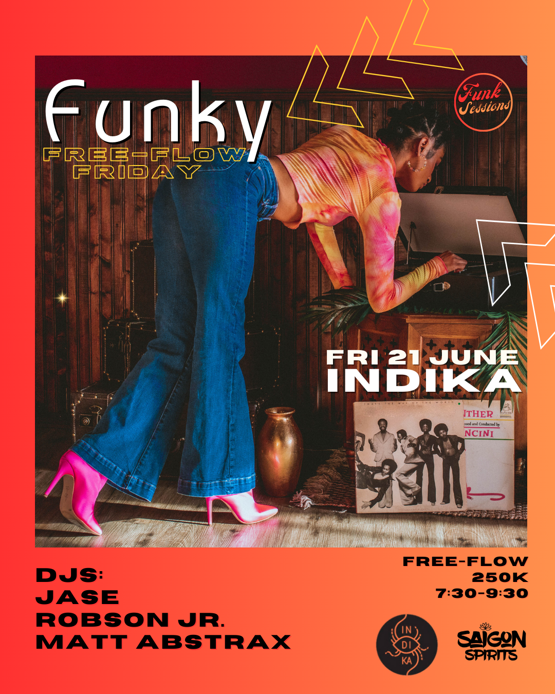Funky Free-Flow Friday at TBA - Indika Saigon , Vietnam