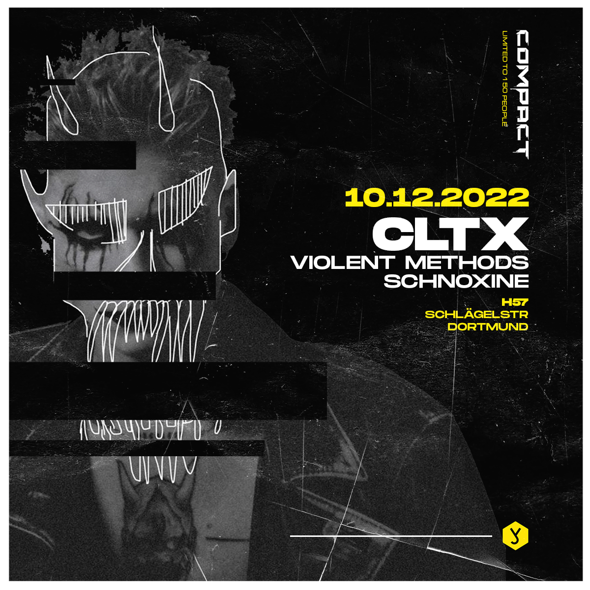 COMPACT with CLTX at Junkyard Dortmund, Dortmund / Essen