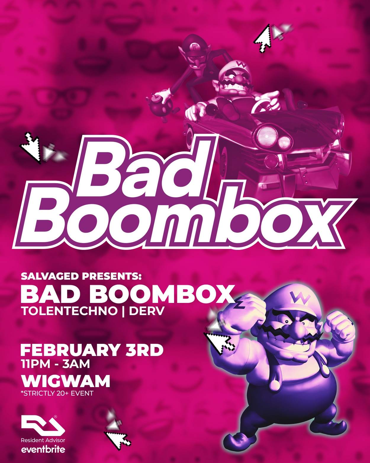 Salvaged presents Bad Boombox at Wigwam, Dublin