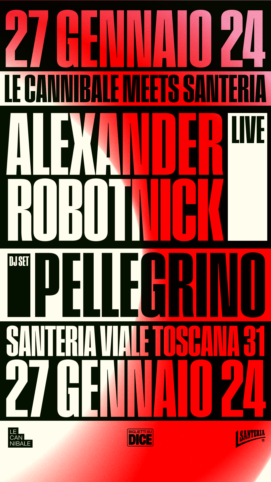 Le Cannibale meets Santeria - Alexander Robotnick, Pellegrino at ...