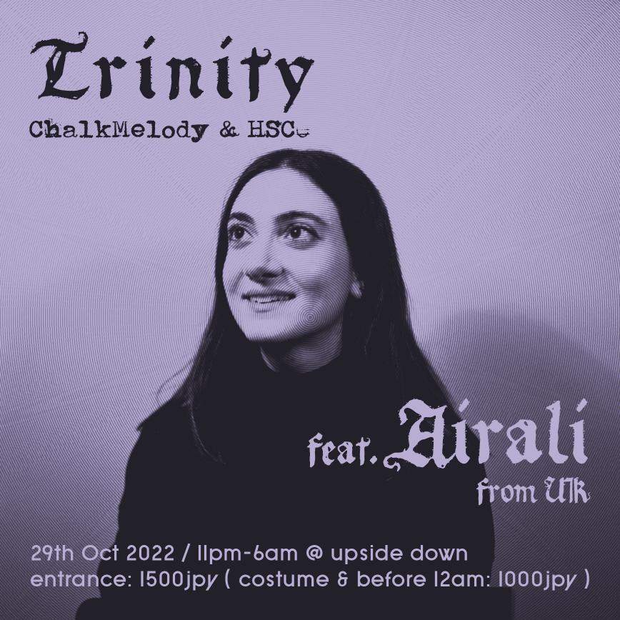 TRINITY feat. Airali, H.S.C., ChalkMelody, Haruki at Upsidedown, Kansai