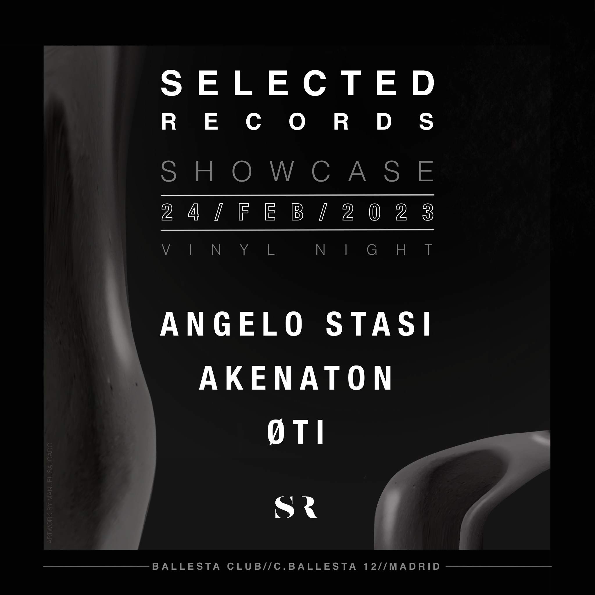 SELECTED RECORDS showcase: VINYL NIGHT at Ballesta Club, Madrid