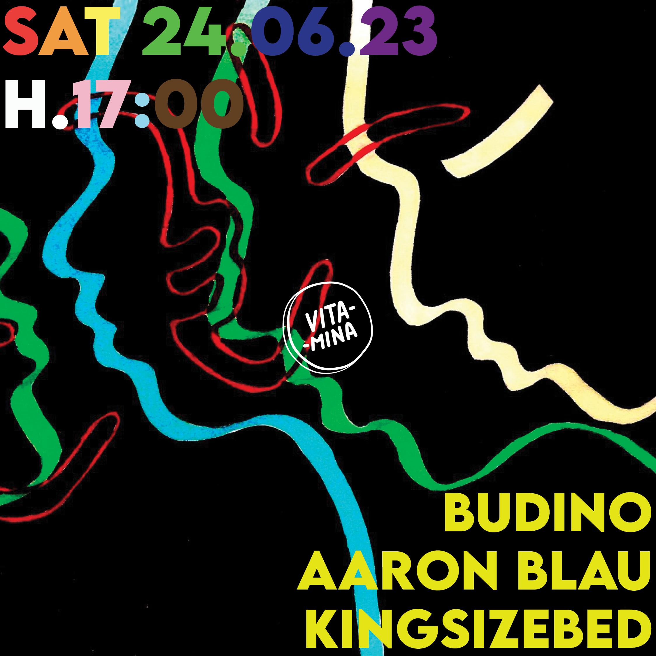 Vitamina / Budino, Aaron Blau, Kingsizebed at TBA - Milan, Milan