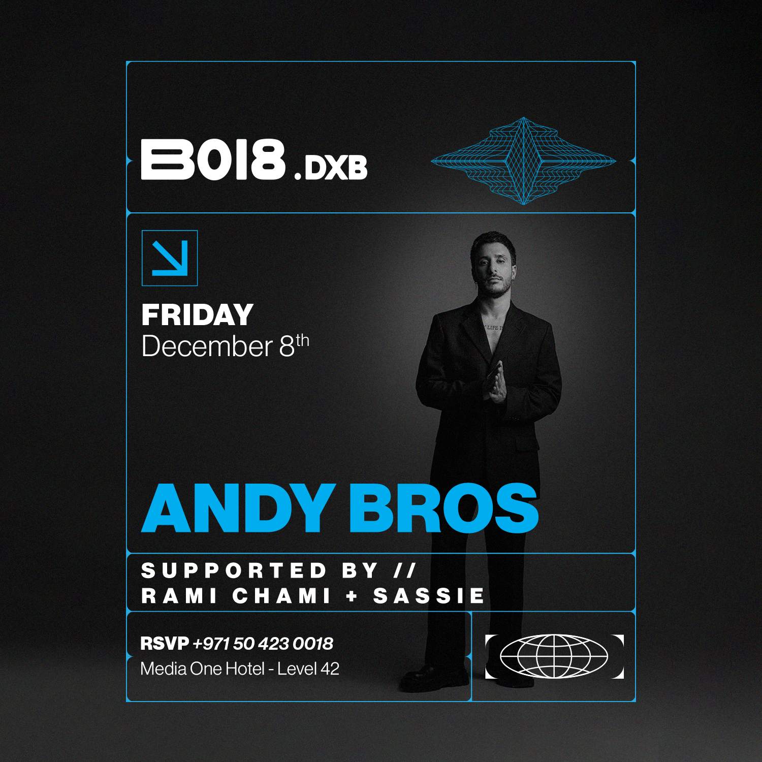 𝗔𝗡𝗗𝗬 𝗕𝗥𝗢𝗦 @𝗯𝟬𝟭𝟴.𝗱𝘅𝗯 at B018.DXB, Dubai