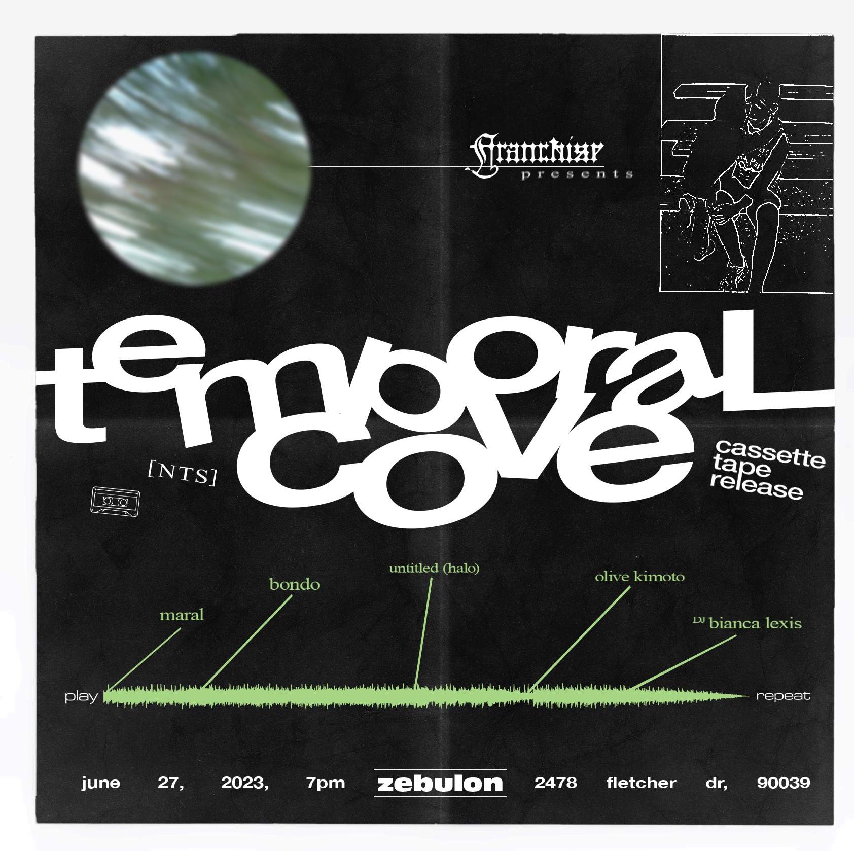 NTS Temporal Cove x Franchise Gallery Compilation Tape Release Show en ...