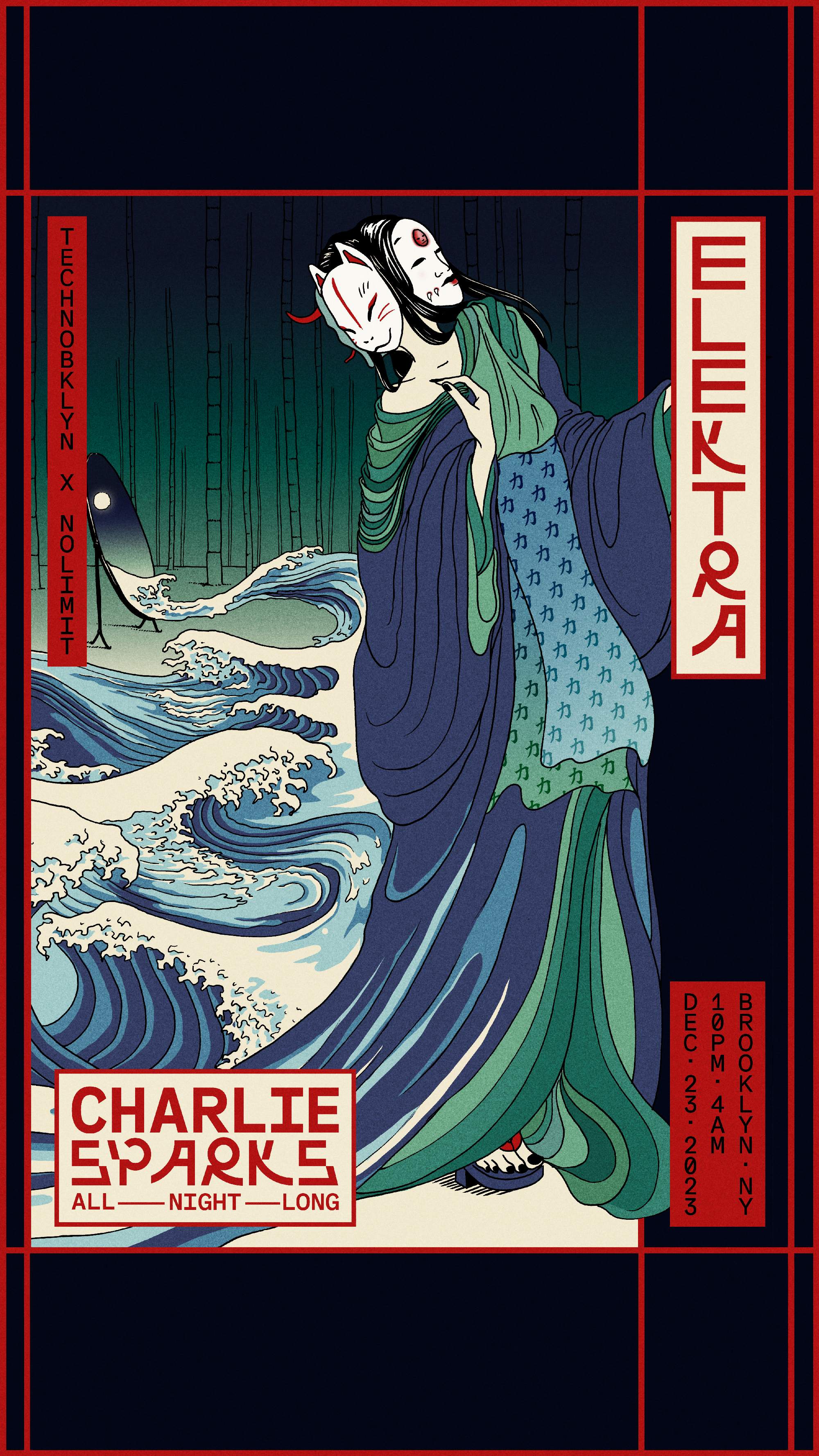 Techno Bklyn x Elektra pres Charlie Sparks (All Night Long) at TBA ...