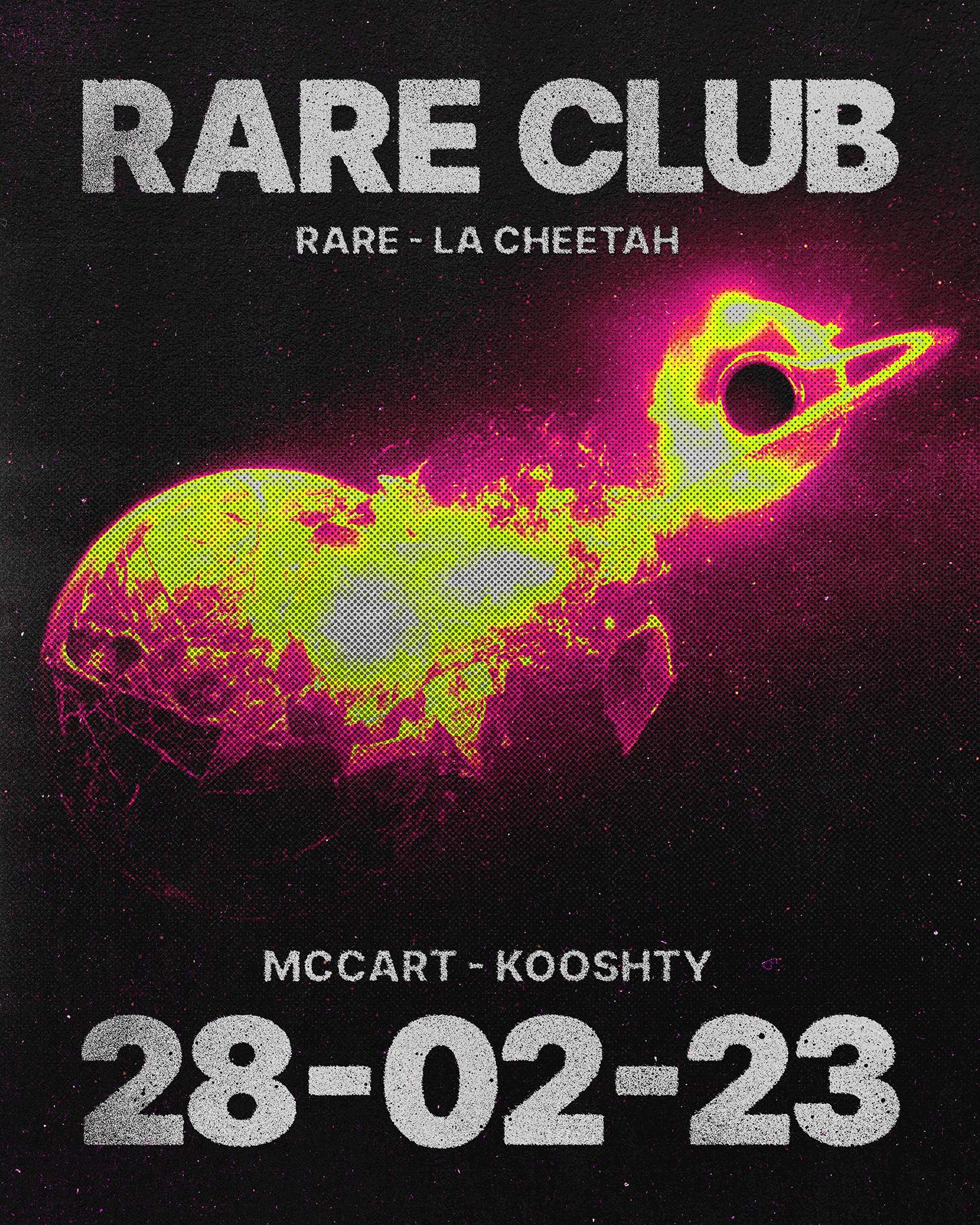 RARE Club // McCart + Kooshty at La Cheetah Club, Glasgow