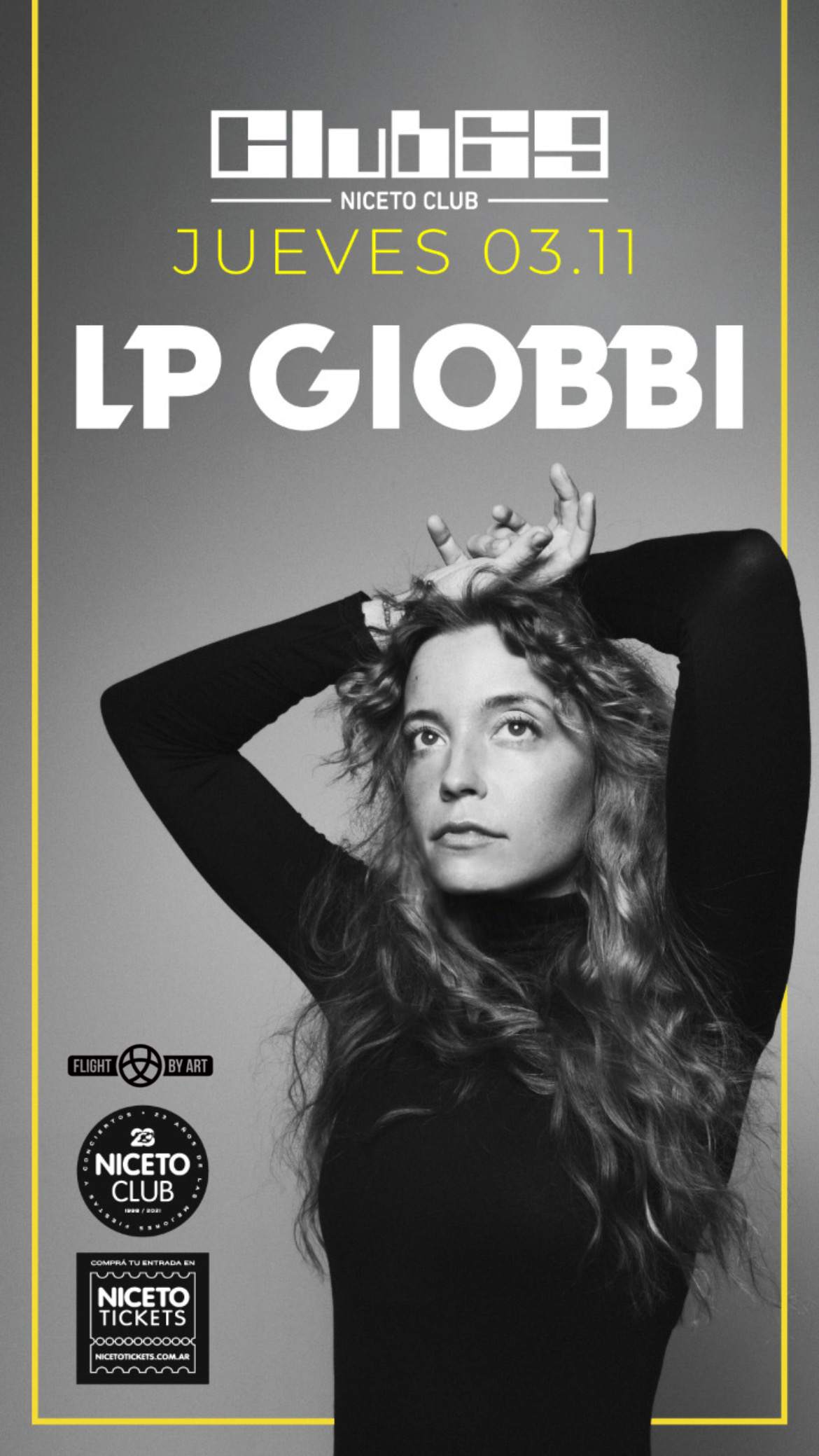 Club69 pres. LP Giobbi at Niceto Club, Buenos Aires