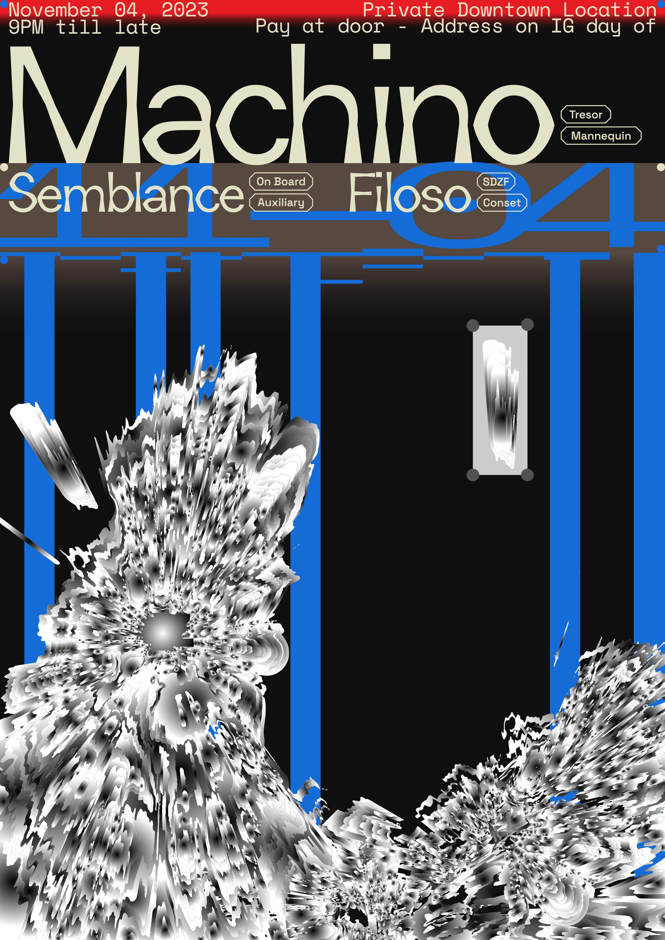 Acid Varsity presents Machino, Semblance, Filoso at TBA, San Diego