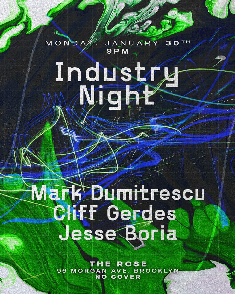 Industry Night - Mark Dumitrescu / Cliff Gerdes / Jesse Boria at 96 ...