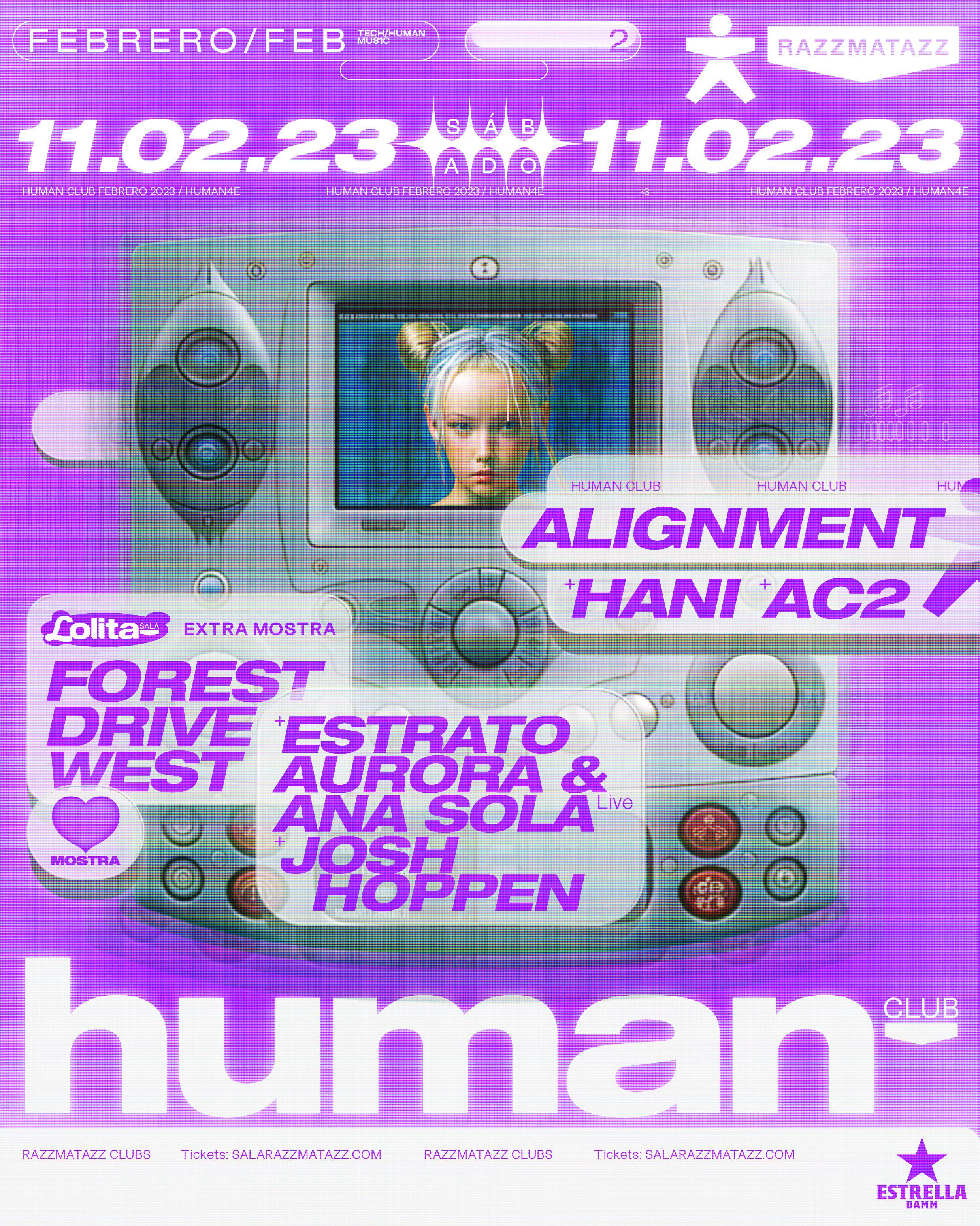 HUMAN presents: Alignment, Forest Drive West at Human Club, Barcelona