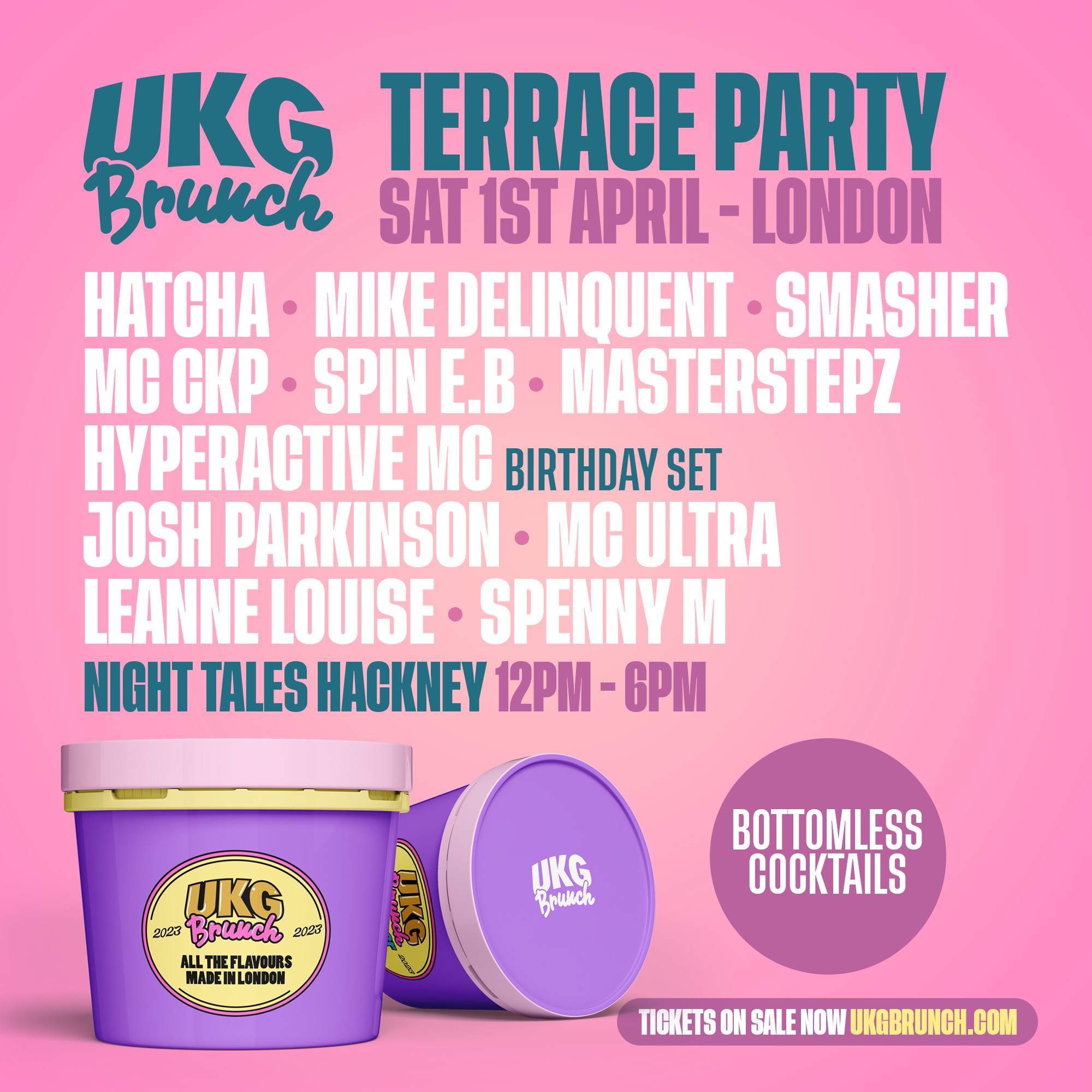 UKG Brunch: Terrace Party at Night Tales, London