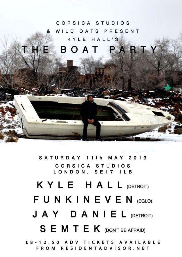 Kyle Hall Album Launch with Kyle Hall, Funkineven, Jay Daniel & Semtek ...
