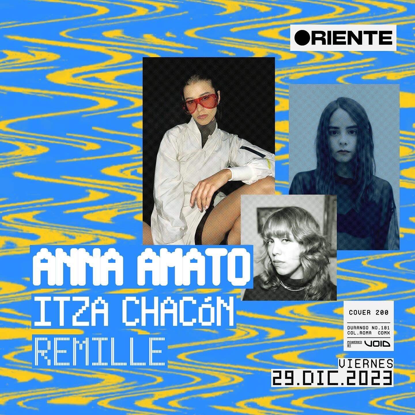 Anna Amato + Itza Chacón + Remille @ Bar Oriente at Bar Oriente, Mexico ...