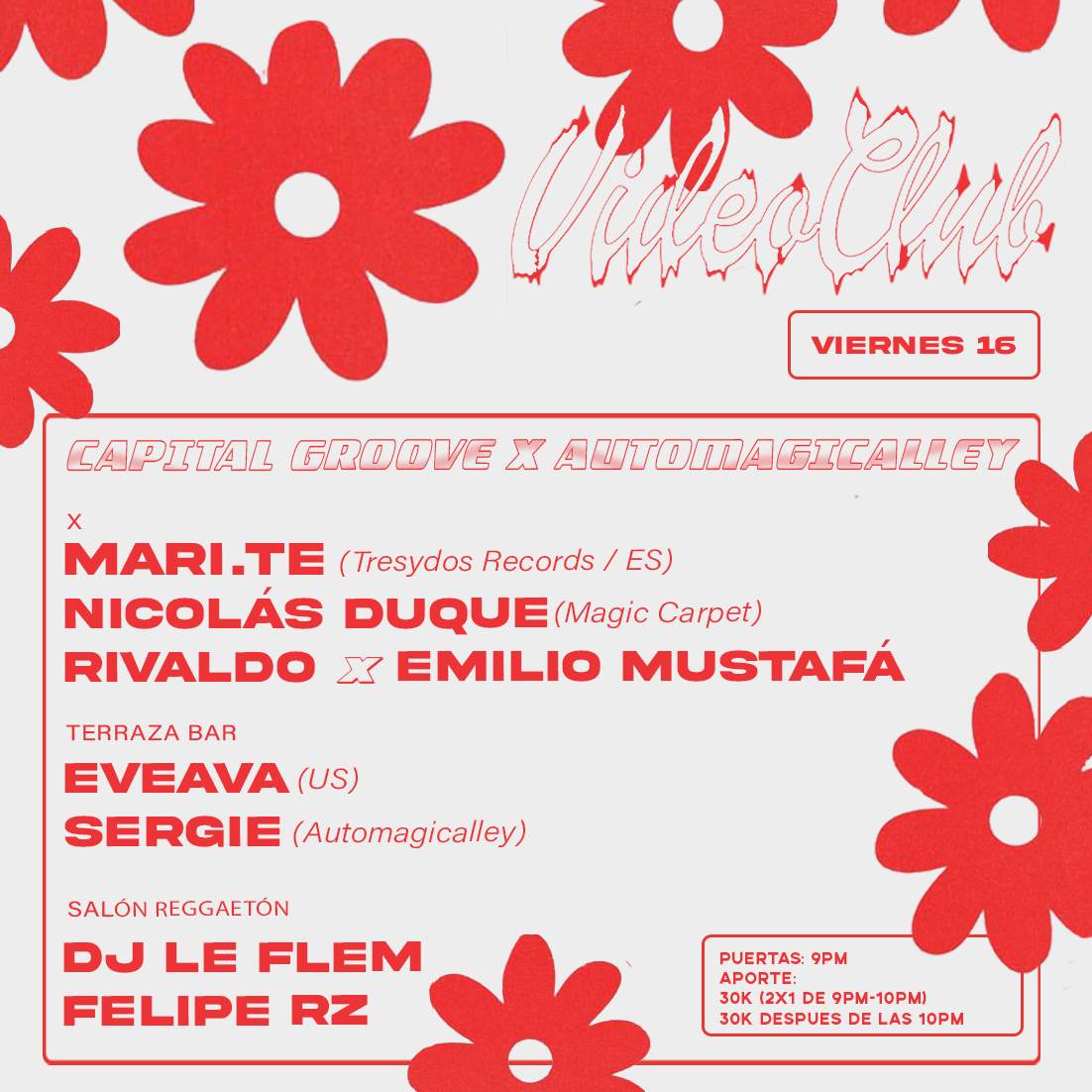 Capital Groove x Automagicalley: Mari.te (Tresydos Records / ES) at ...