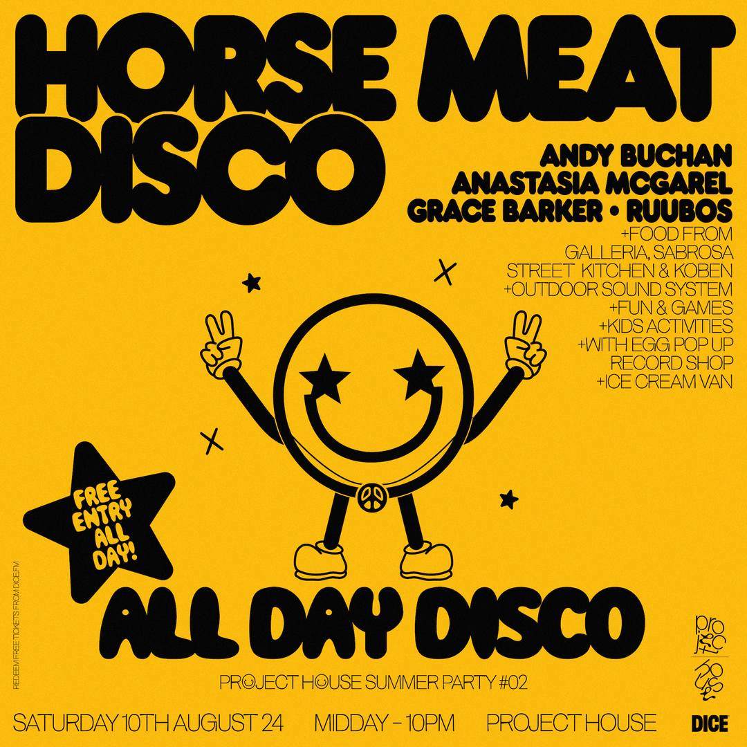 Project House Summer Party #2: All Day Disco Party at Project House, Leeds