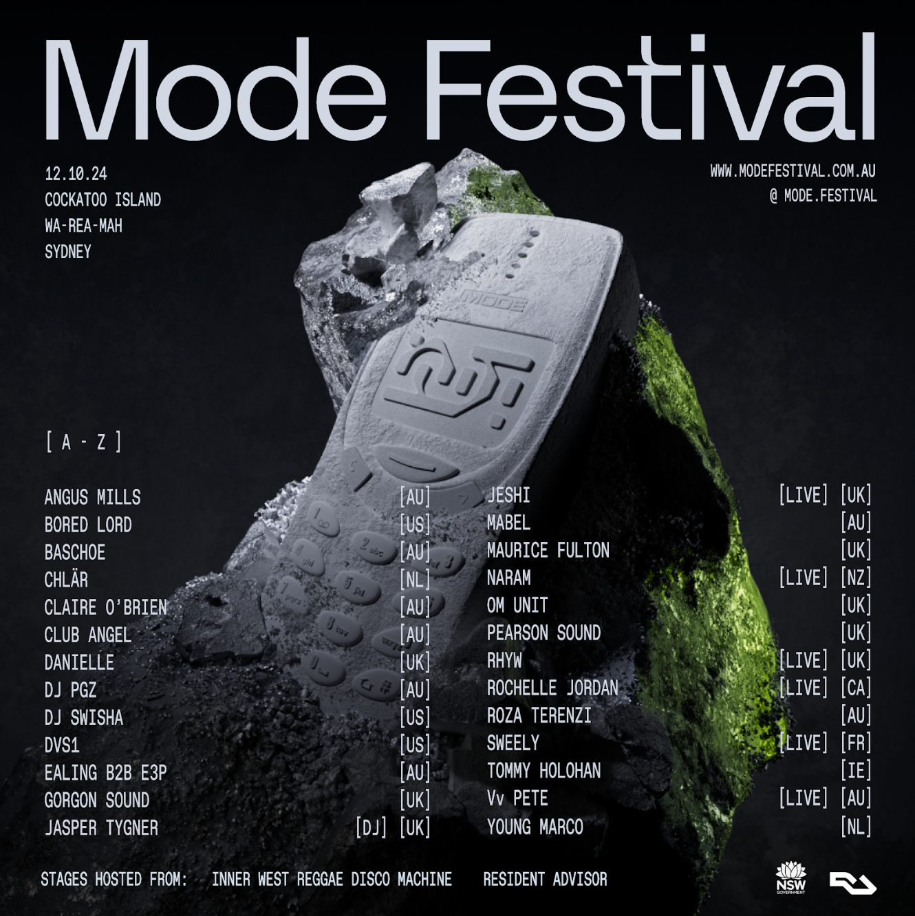 Mode Festival 2024 - Sydney at Cockatoo Island, Sydney