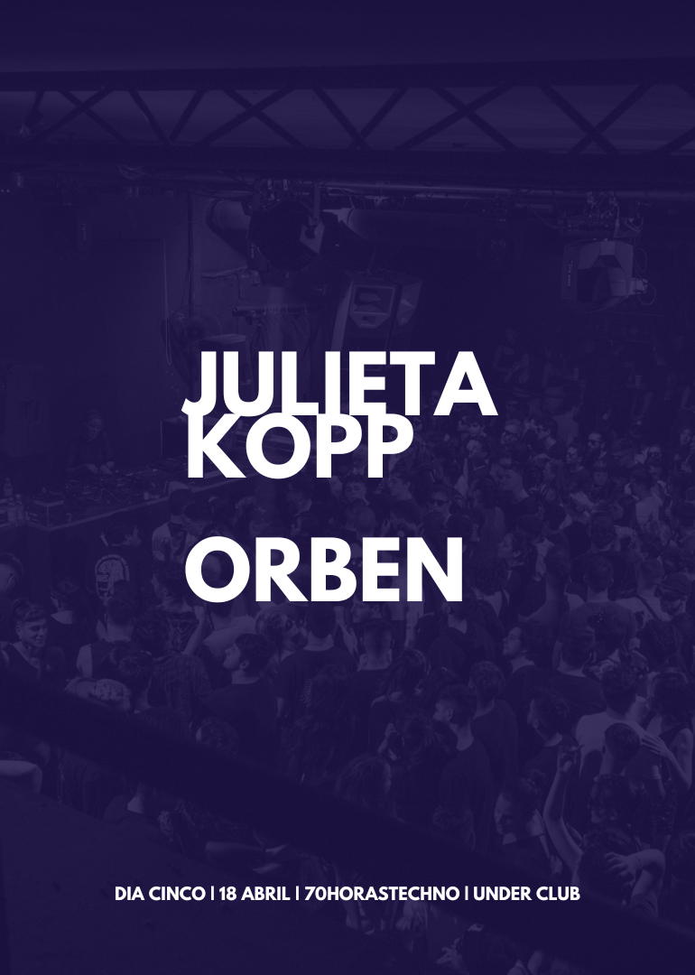 70 HORAS TECHNO - DIA 5 Under Club en Under Club, Buenos Aires