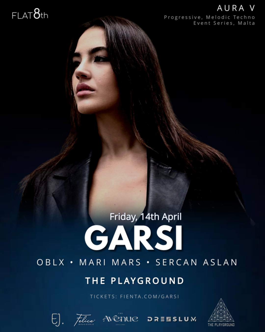 GARSI · The Playground - Flat8th presents at The Playground, Malta
