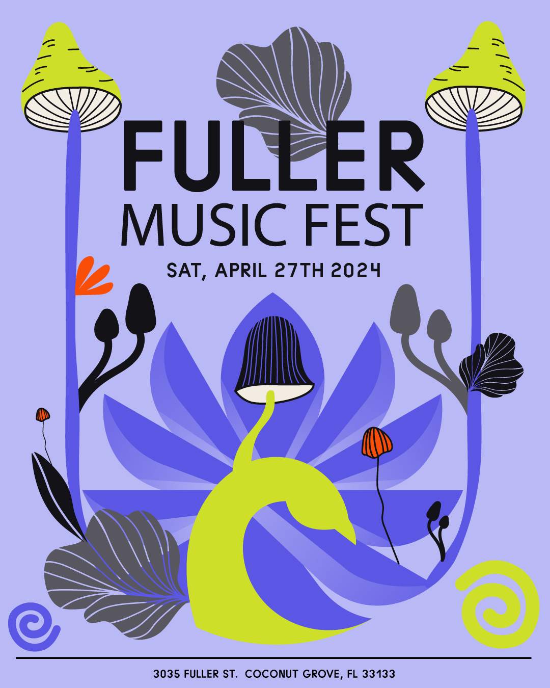Fuller Music Fest III at Barracuda's in the Grove, Miami