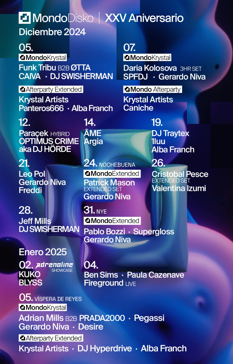 Cristobal Pesce Extended Set / Valentina Izumi at Mondo, Madrid