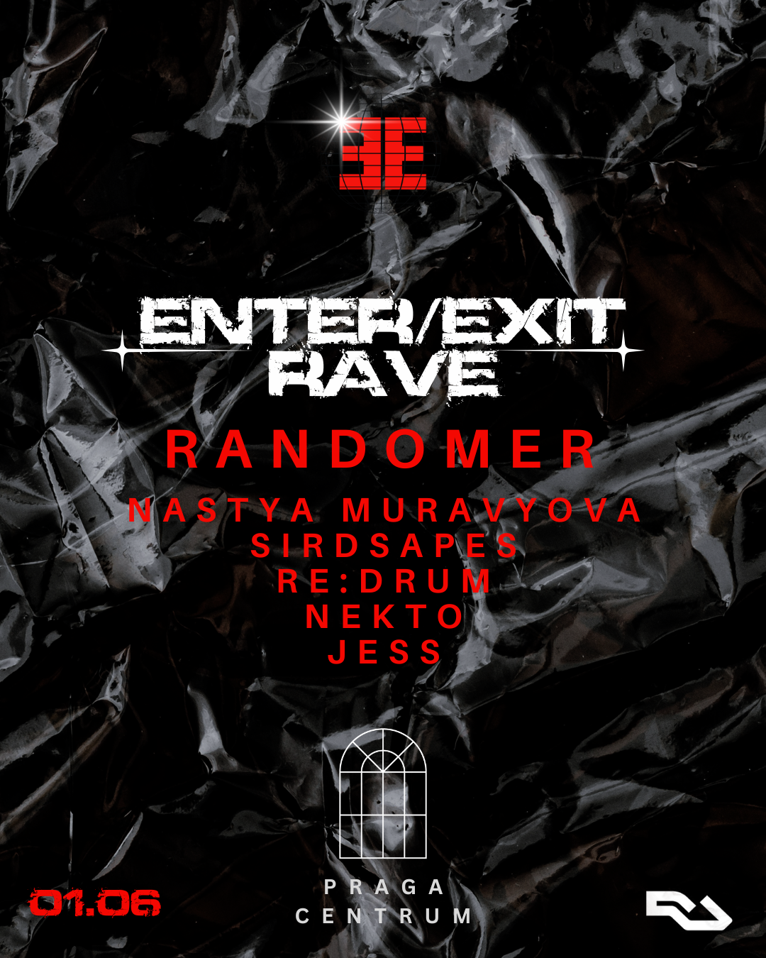 ENTER/EXIT Rave with Randomer (UK), Nastya Muravyova (UA), Re:drum (UA ...