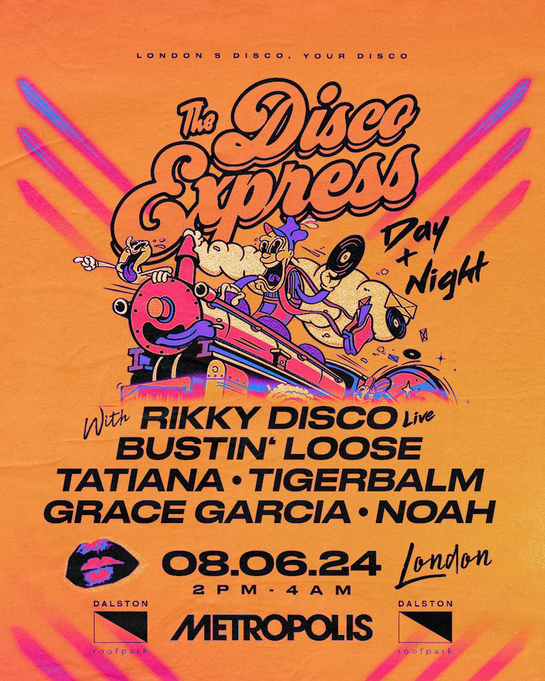 Metropolis: Day & Night Party with The Disco Express at Dalston ...