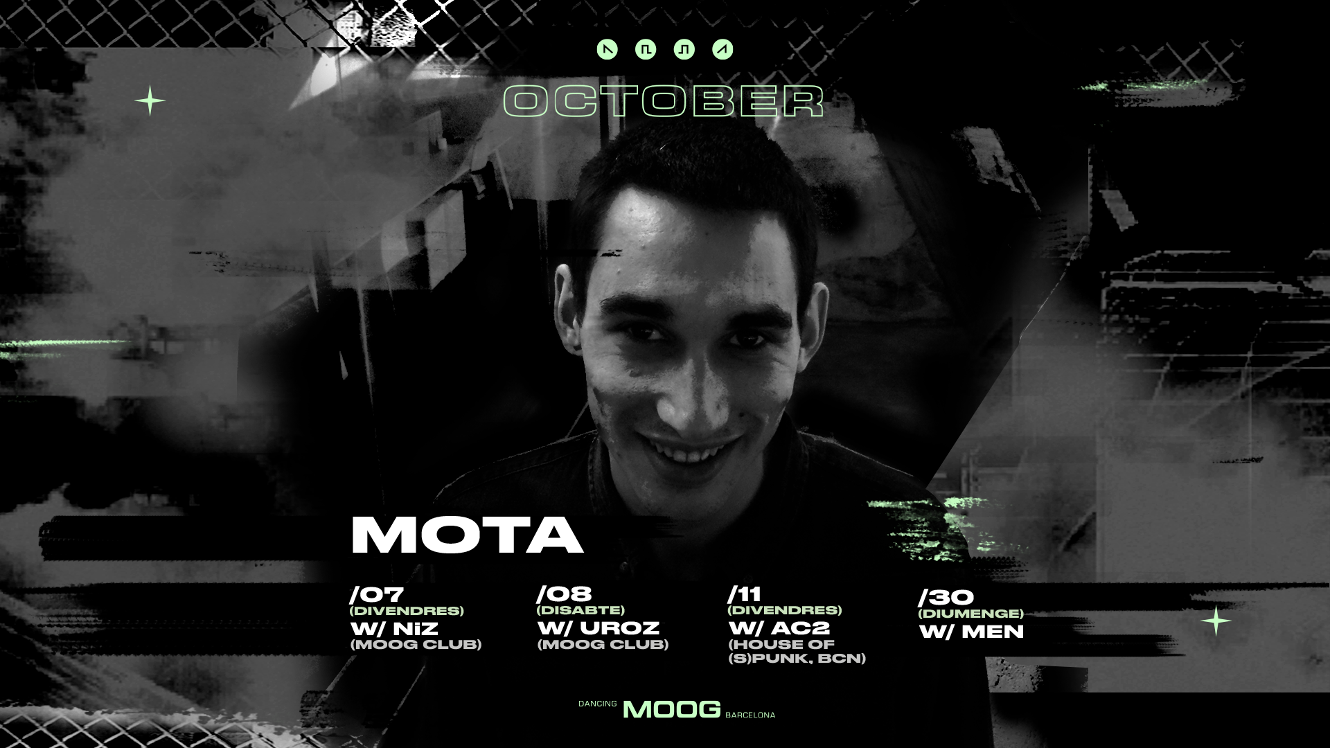 Men + Mota (MOOG Club) at Moog Club, Barcelona