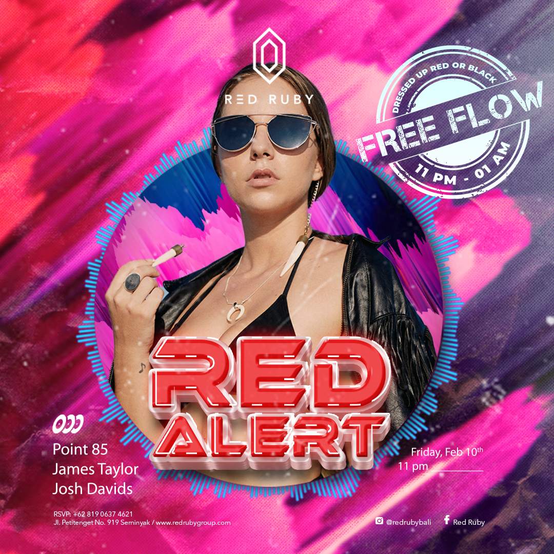 RED ALERT at Red Ruby, Bali