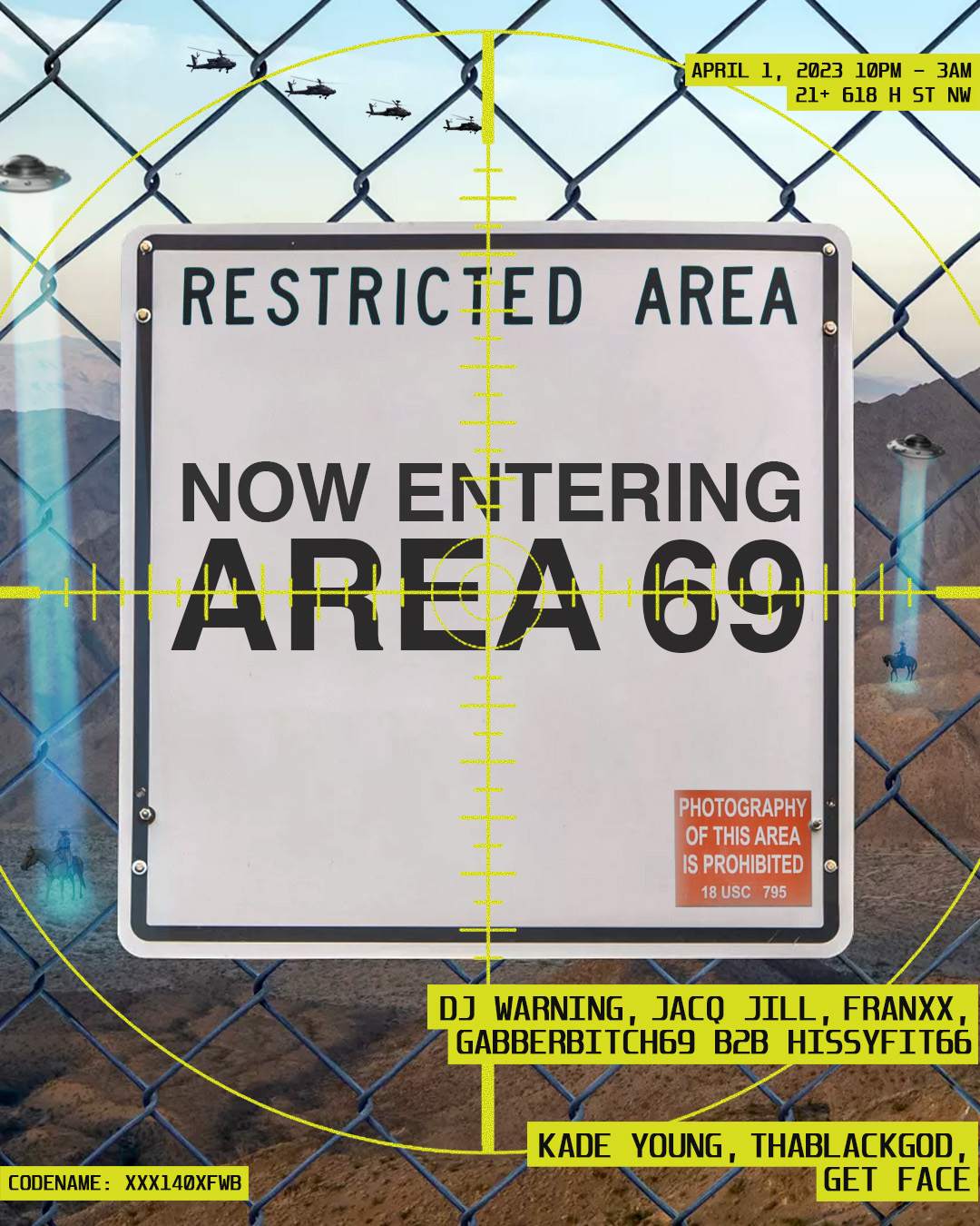 AREA 69 at 618 Cocktail and Whiskey Lounge, Washington DC