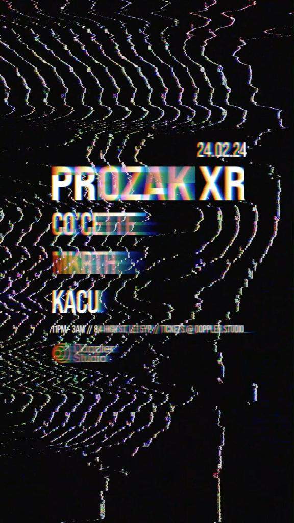 DOPPLER SATURDAYS // PROZAK XR at Doppler Studio, Midlands
