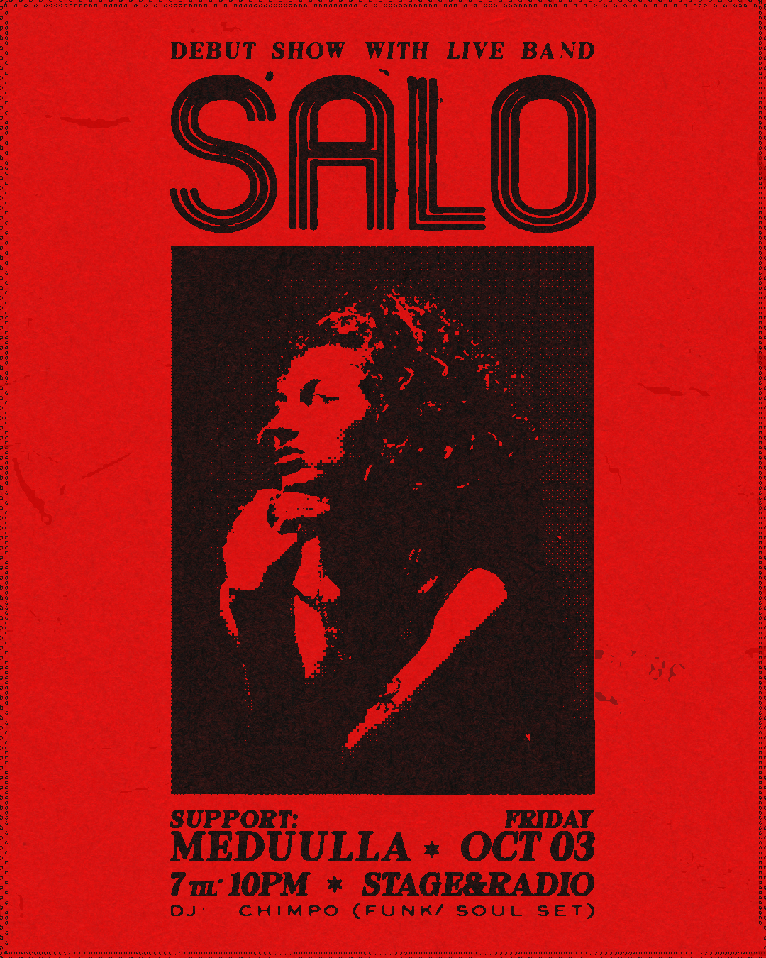 SALO (Live Band) - w/ O'Sapien (+ band), Meduulla, Chimpo (Funk/Soul DJ ...
