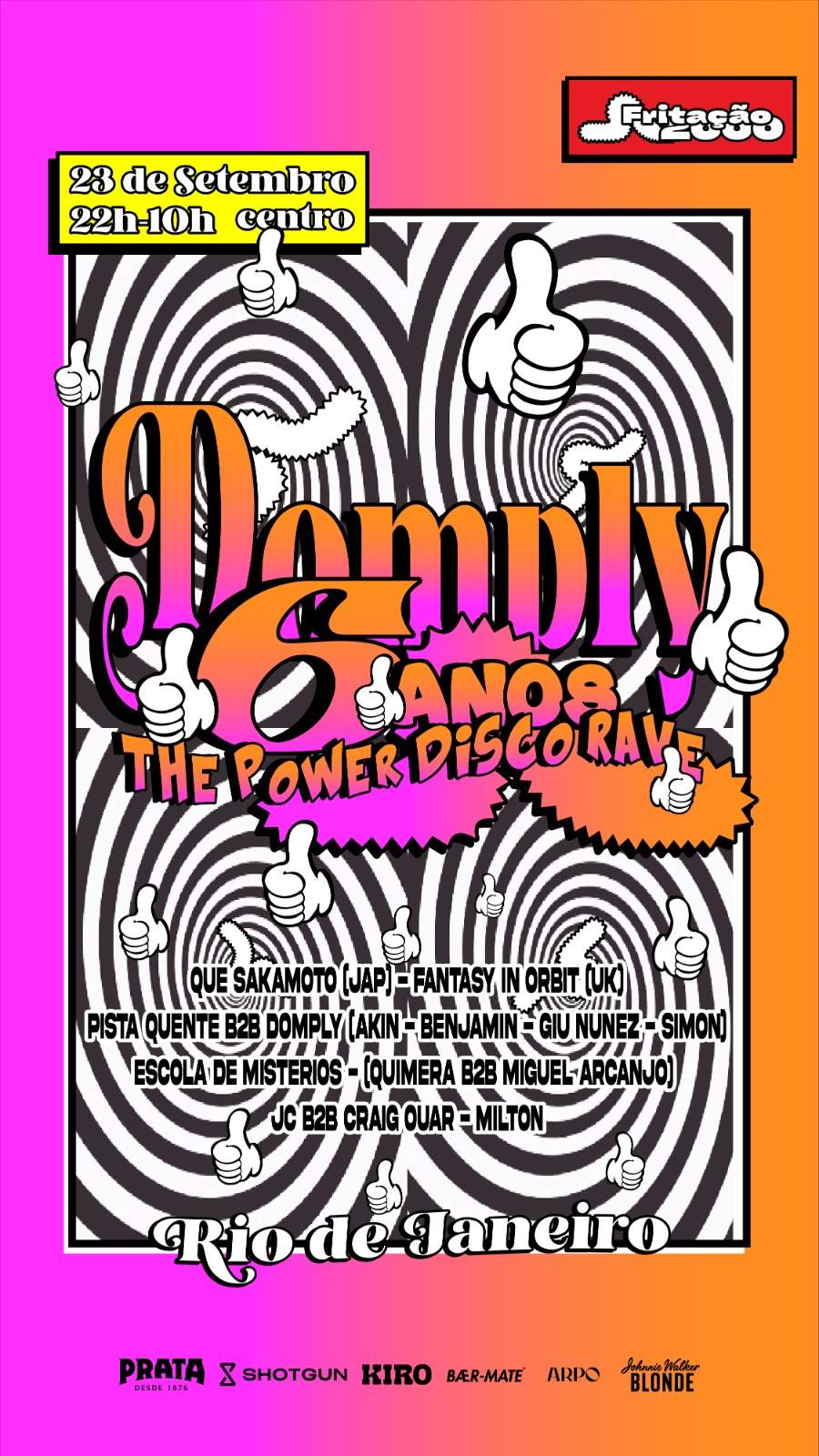 DOMPLY ! THE POWER DISCO RAVE ! 6 ANOS BIRTHDAY at TBA - RUA JULIA ...