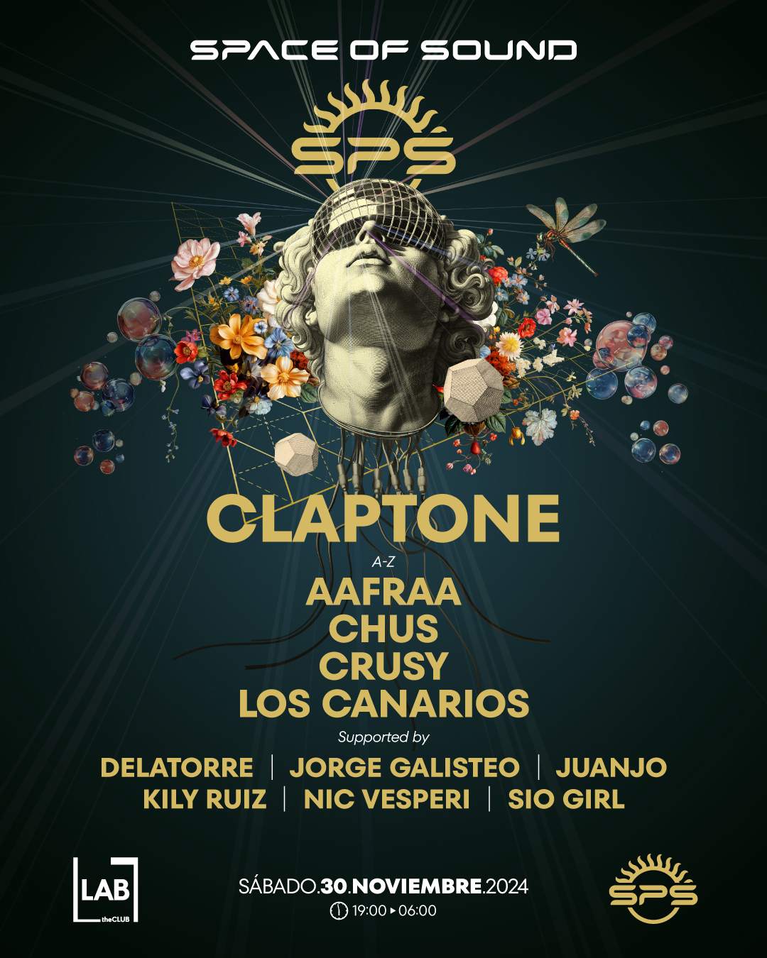 *SOLD OUT* Space of Sound with Claptone at LAB theCLUB, Madrid
