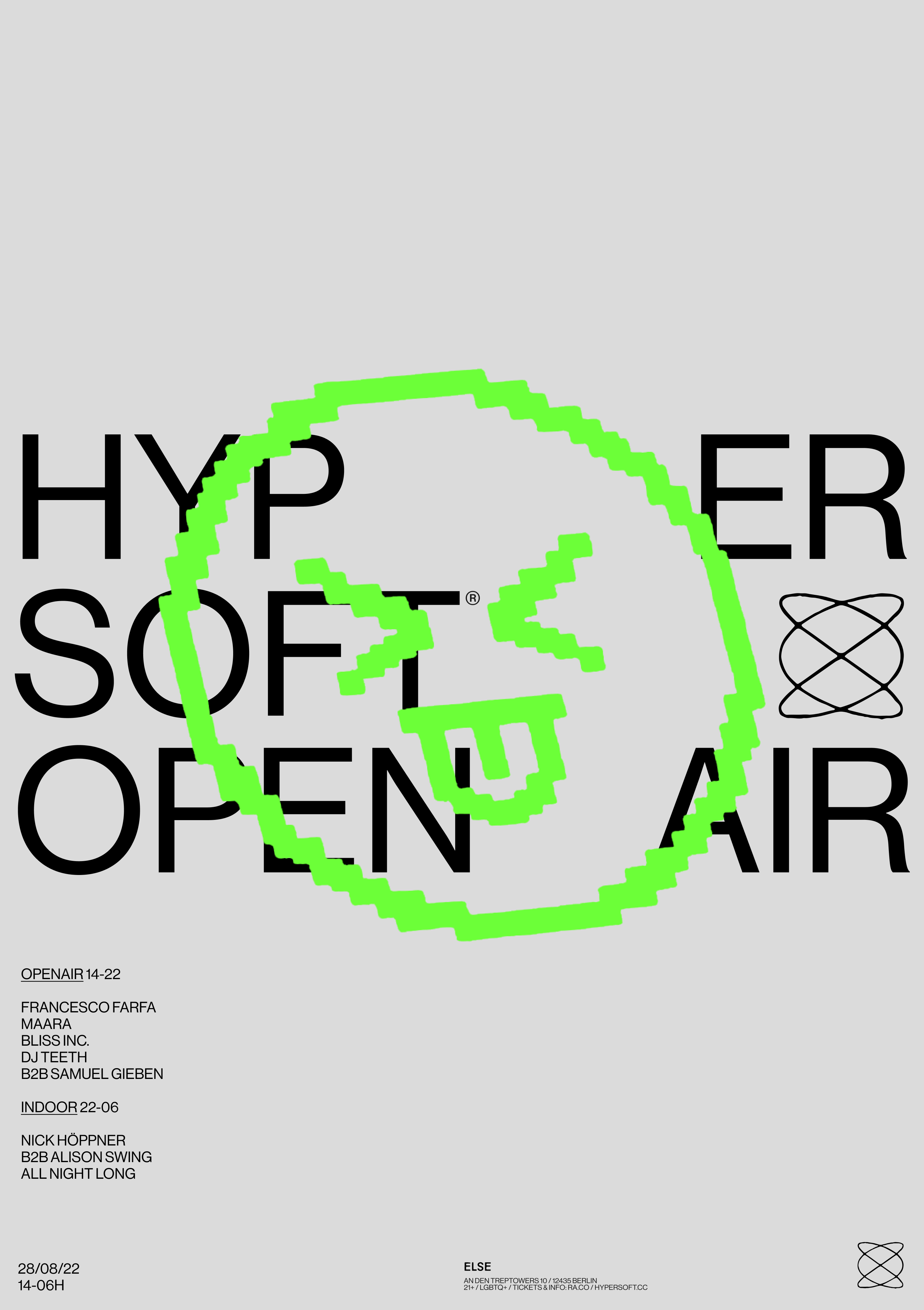 OPEN AIR - Hypersoft x Else: Francesco Farfa, Nick Höppner b2b Alison ...