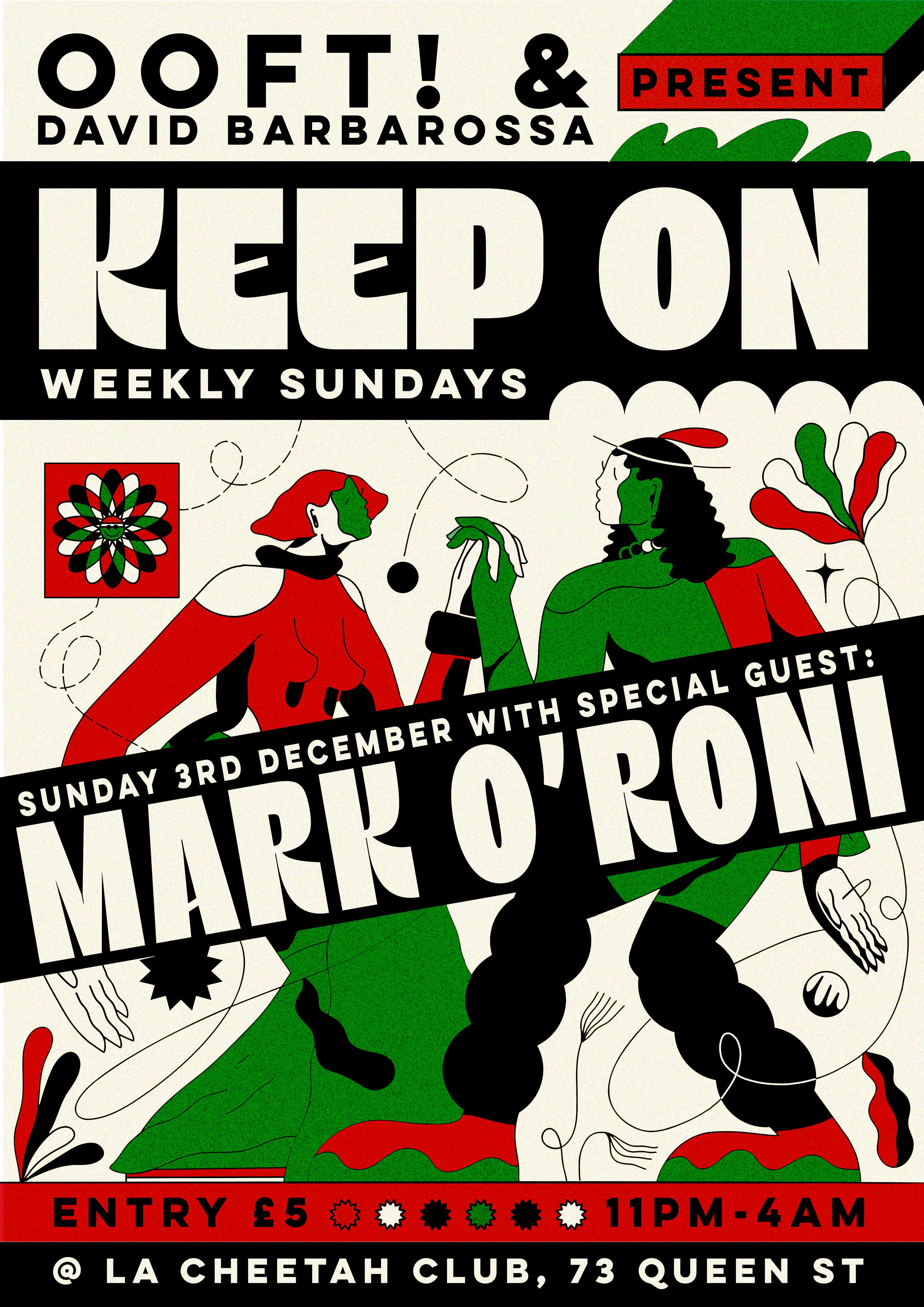 KEEP ON ITALO SPECIAL with guest Mark O'Roni at La Cheetah Club, Glasgow