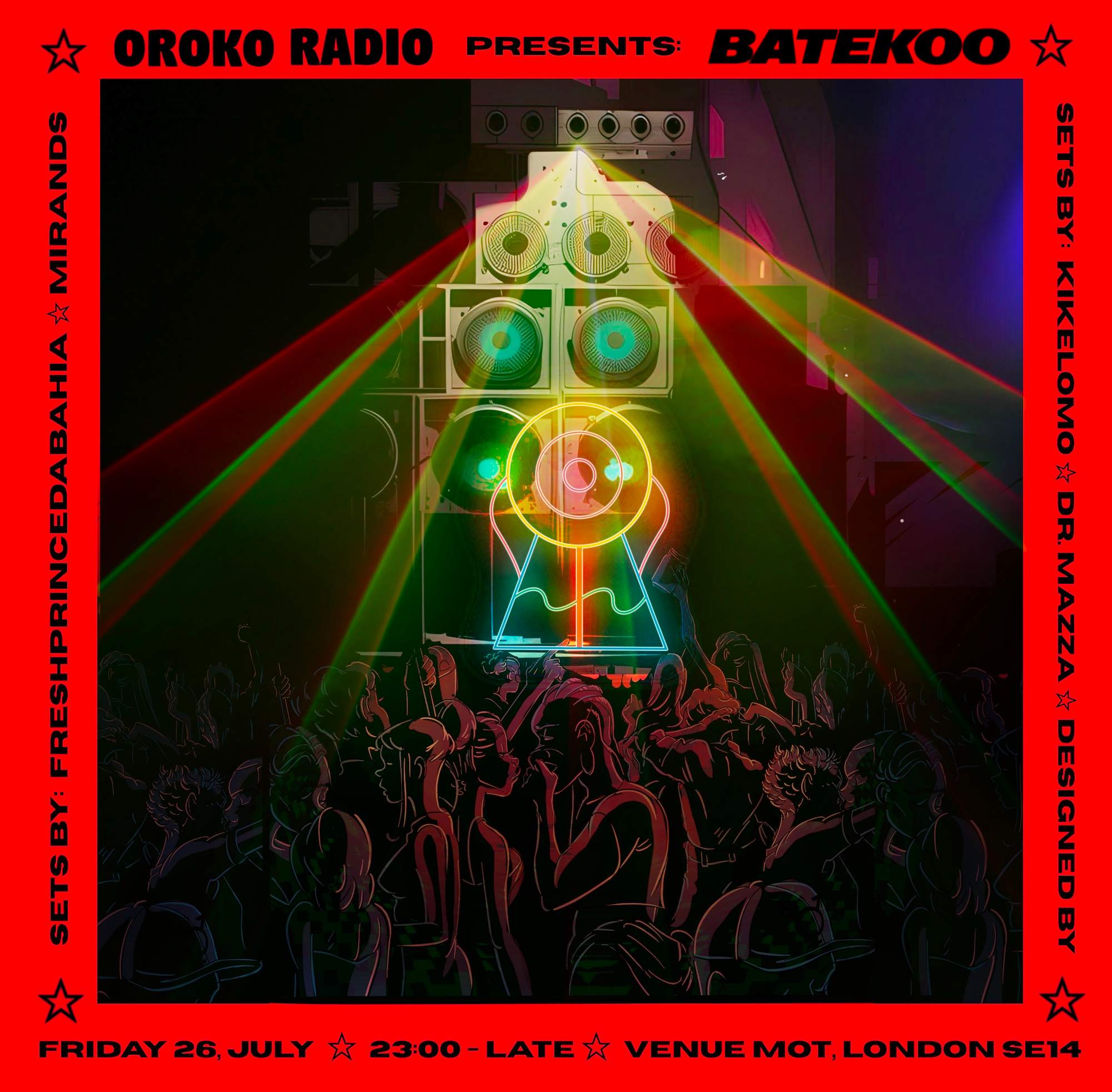 Oroko Radio presents: Batekoo at M.O.T, London