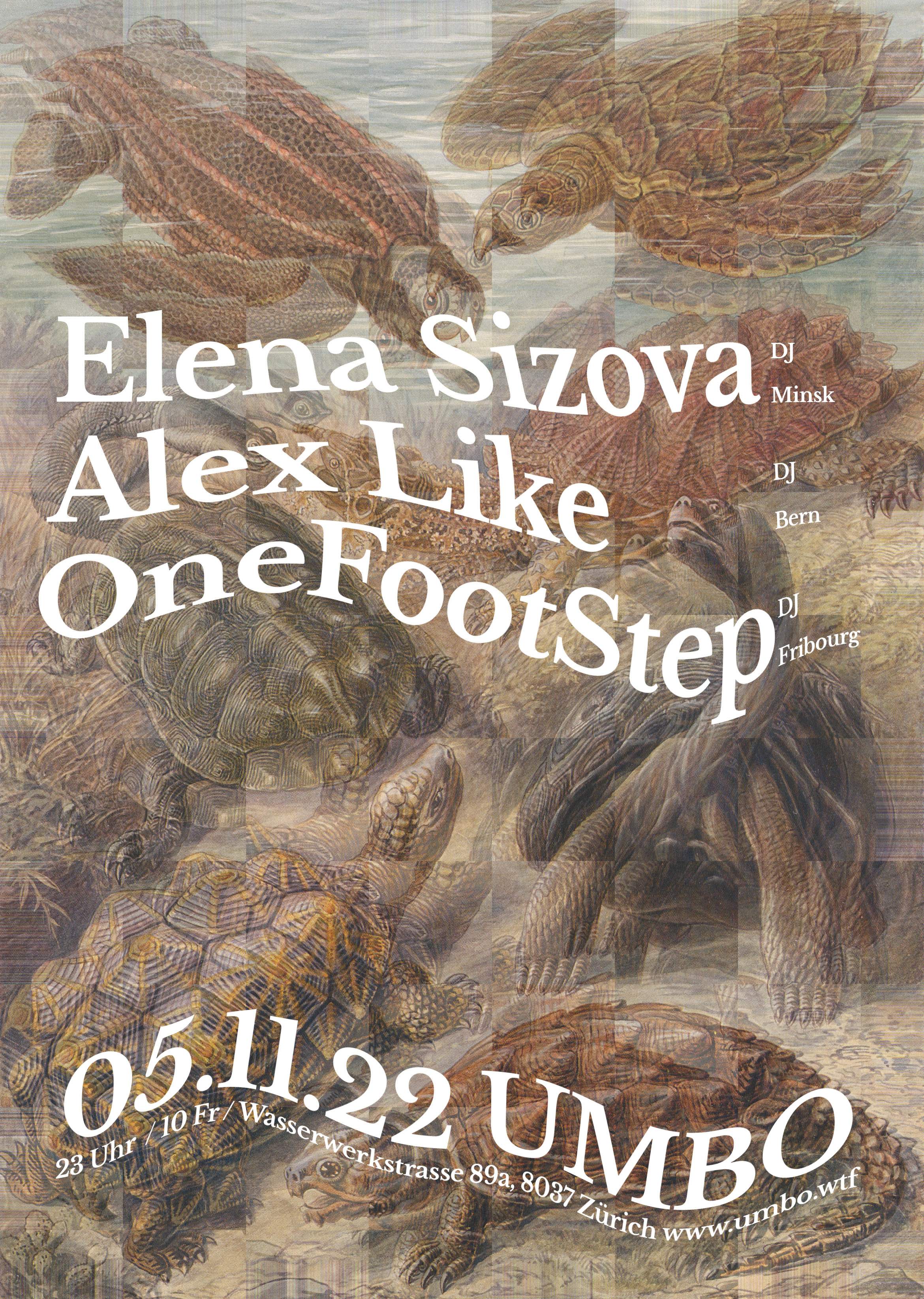 Elena Sizova - Alex Like - OneFootStep at Umbo, Zurich