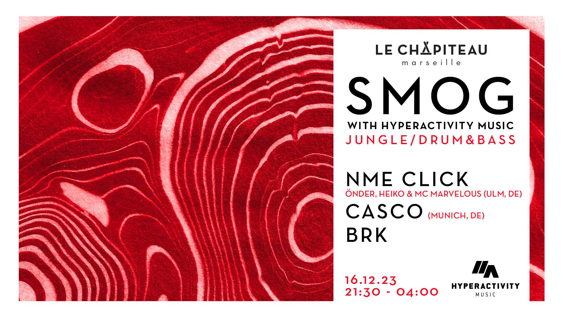 SMOG with Hyperactivity Music invite NME CLICK & CASCO + BRK at Le ...