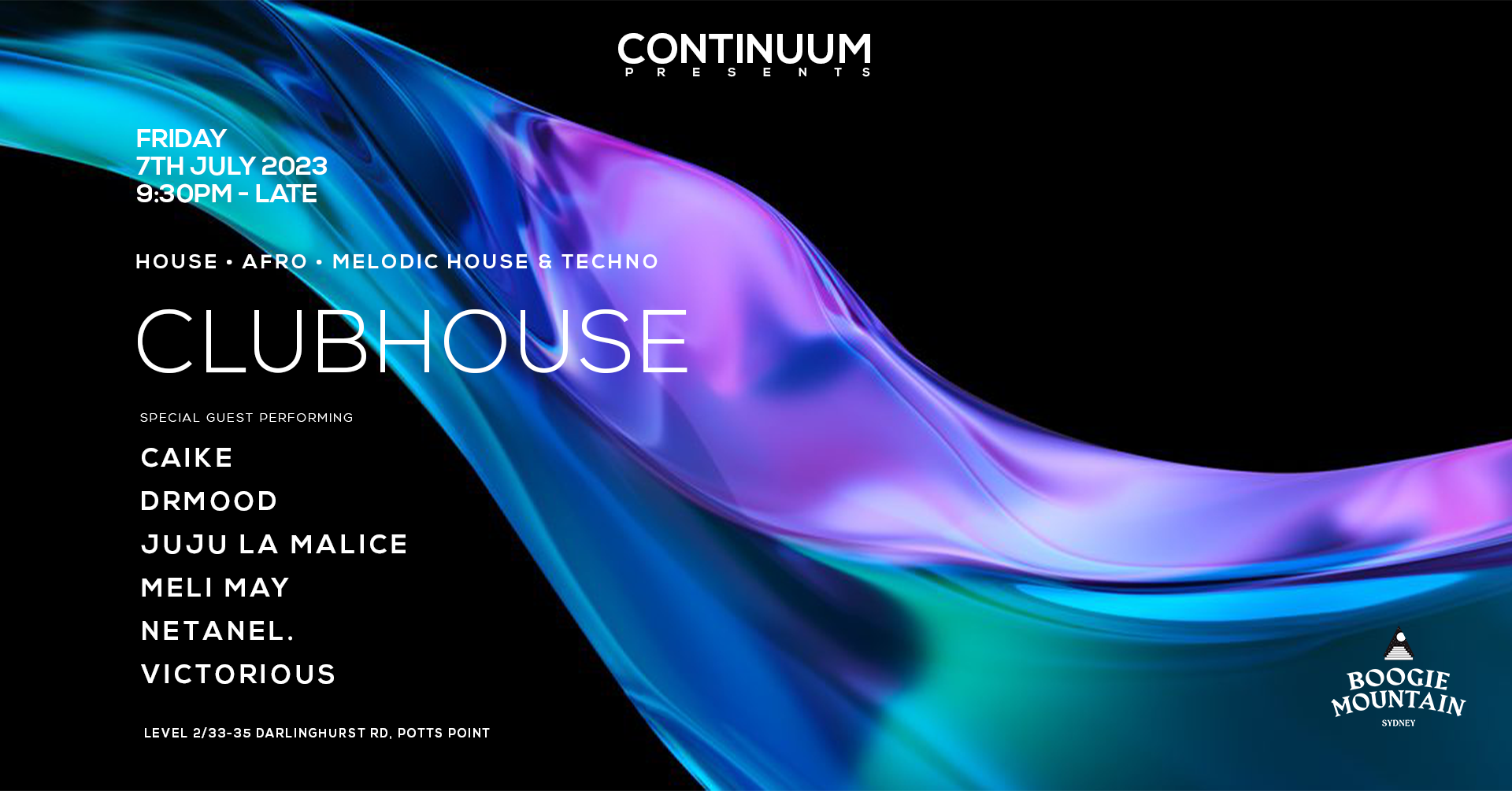 ClubHouse x Boogie Mountain VII at Boogie Mountain, Sydney