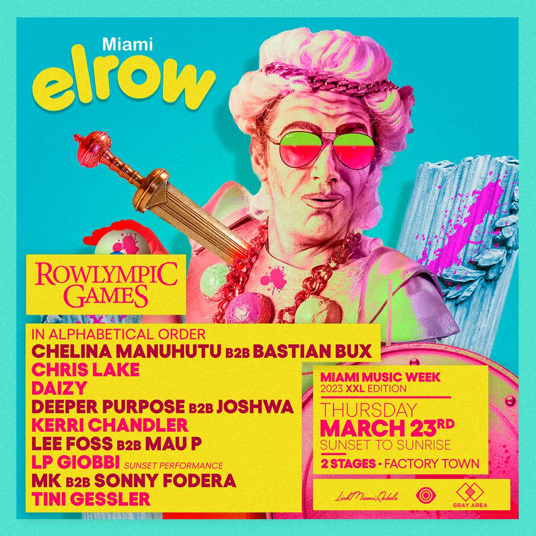 elrow: Miami Music Week Edition 2023 at Factory Town, Miami