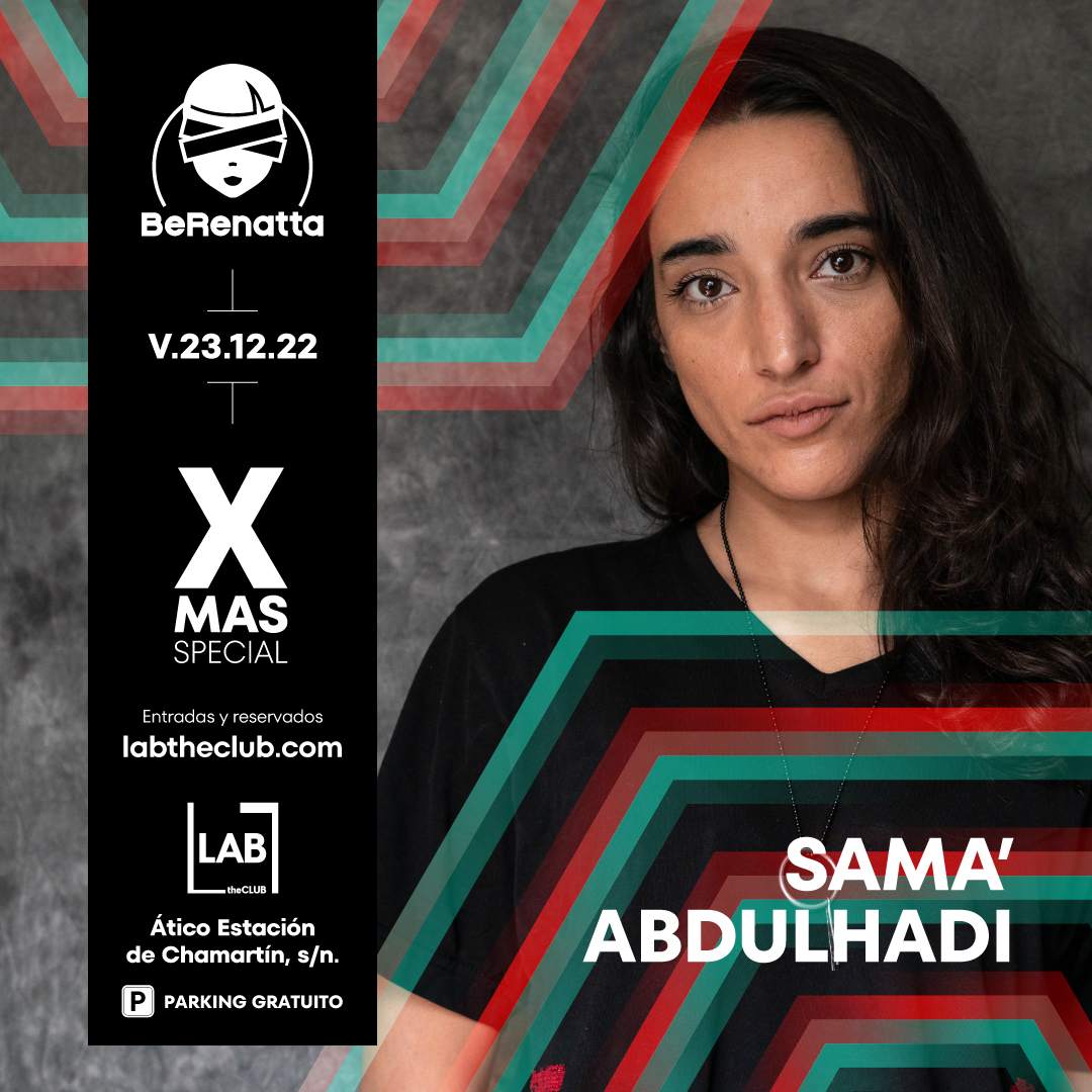 BeRenatta with Sama' Abdulhadi at LAB theCLUB, Madrid