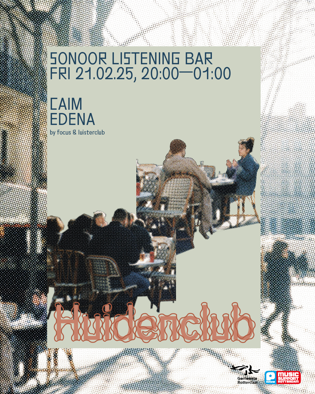Sonoor listening bar x Design Biennale Rotterdam at The Huidenclub ...