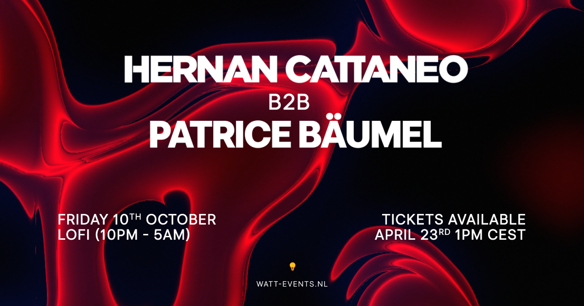 Hernan Cattaneo b2b Patrice Bäumel en Lofi, Ámsterdam