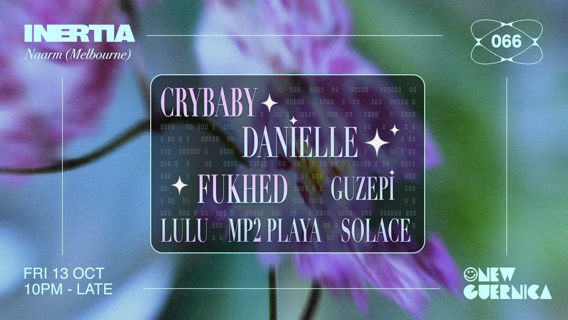 Inertia: Danielle (UK), Fukhed (Syd), Crybaby, MP2 Playa ++ more at New ...