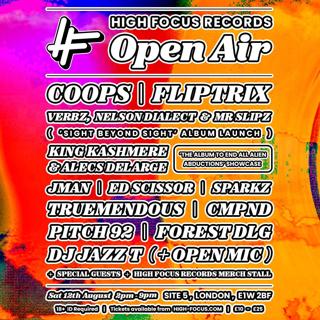 High Focus Records with COOPS, FLIPTRIX and more… at The Jazz Cafe, London