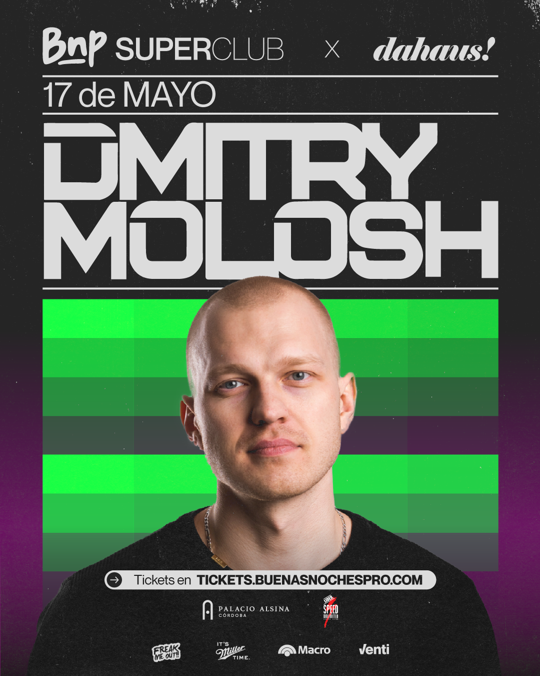 Dmitry Molosh x BNP at Palacio Alsina Córdoba, Argentina