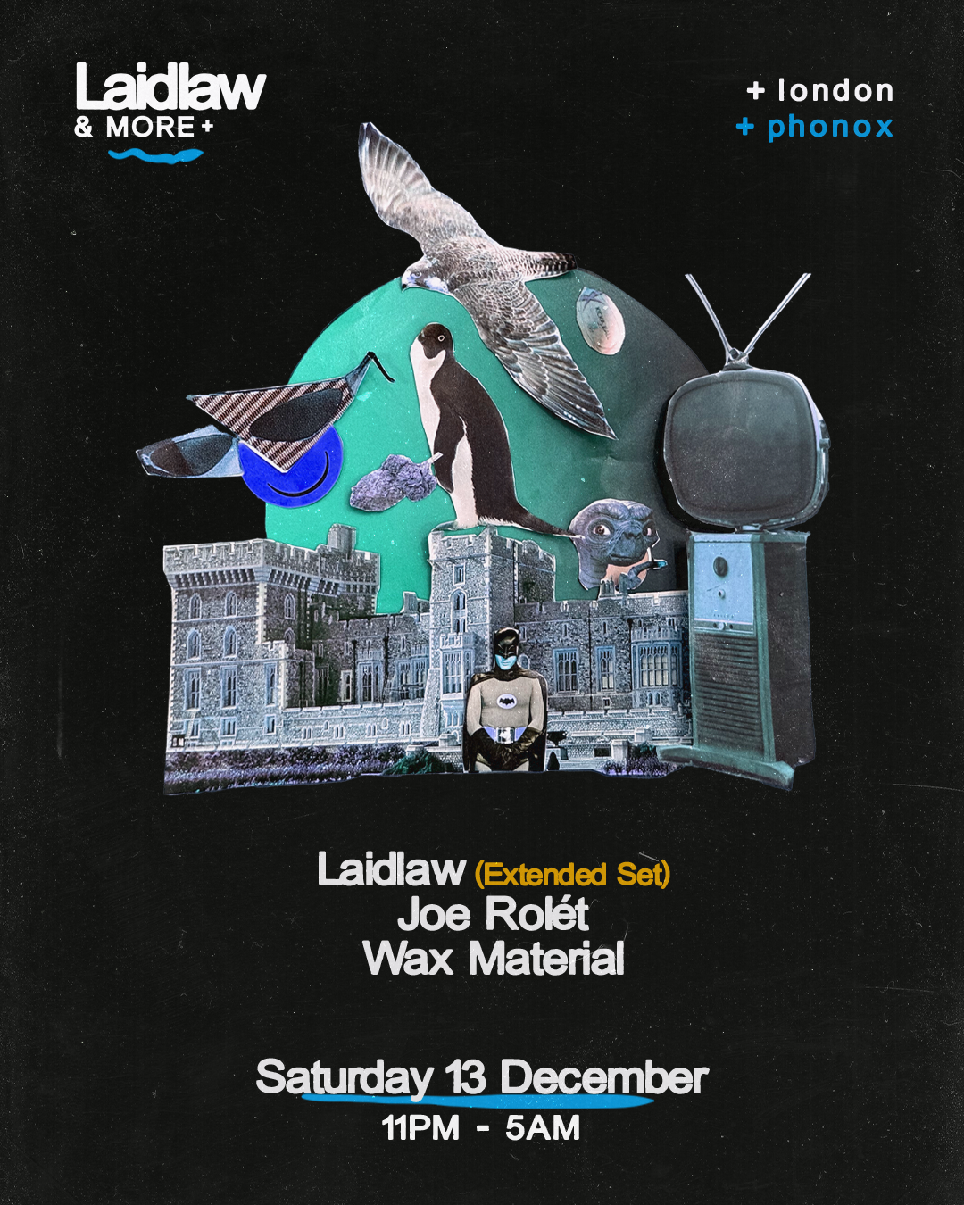 Laidlaw (Extended Set), Wax Material, Joe Rolét at Phonox, London