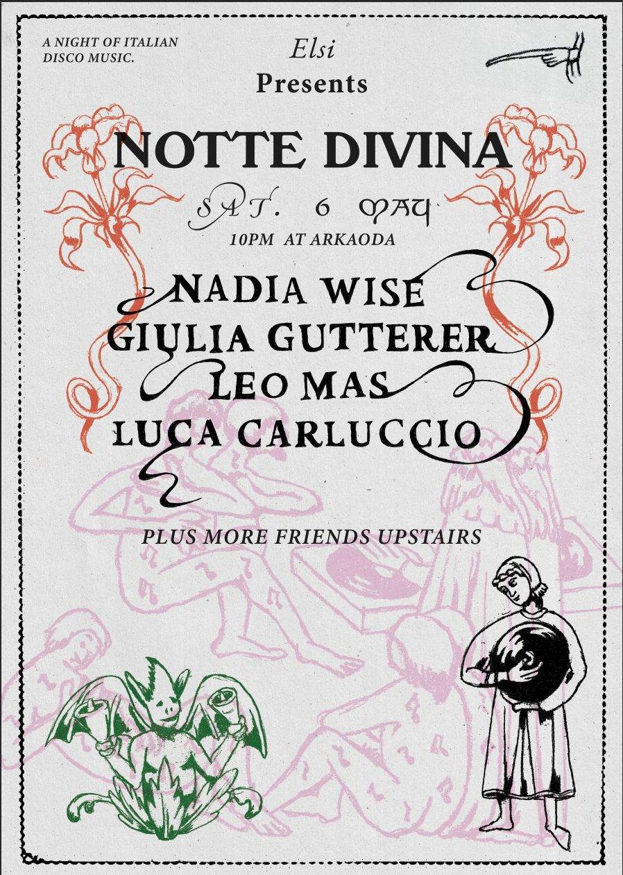 Notte Divina with Leo Mas, Giulia Gutterer, Luca Carluccio, Nadia Wise ...